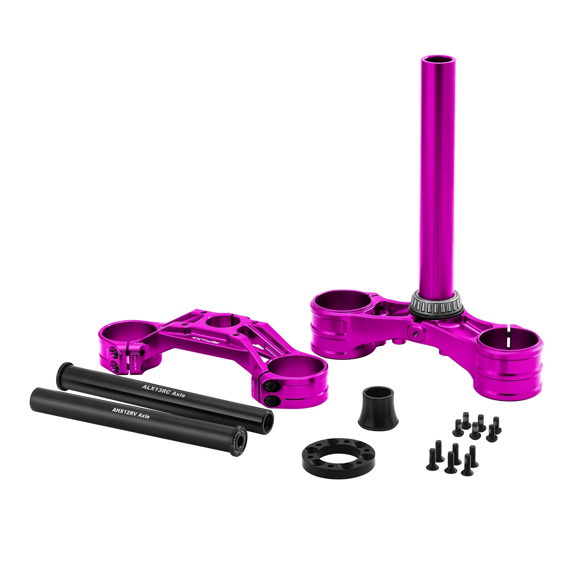 RFLOXA MAX DROP CROWN TRIPLE CLAMP FOR FASTACE ALX13RC 1.0/2.0/3.0 FOR ...